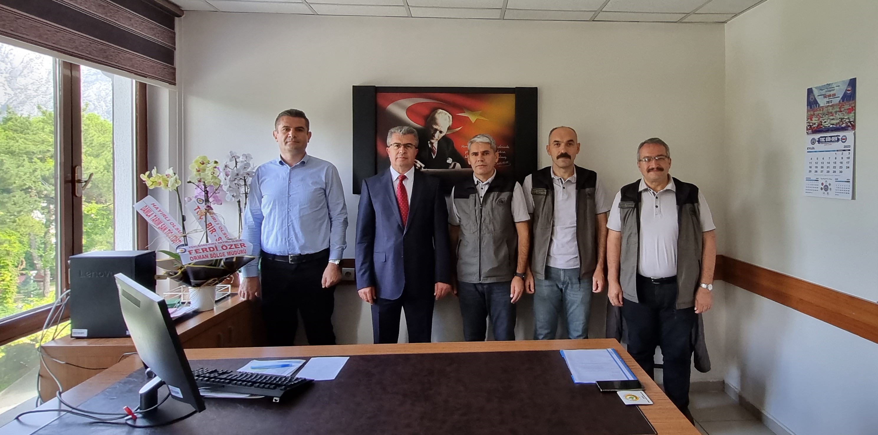 Haber Bilgi Sistemleri Şube Müdürü Mustafa Çelik Yeni Görevine Başladı.