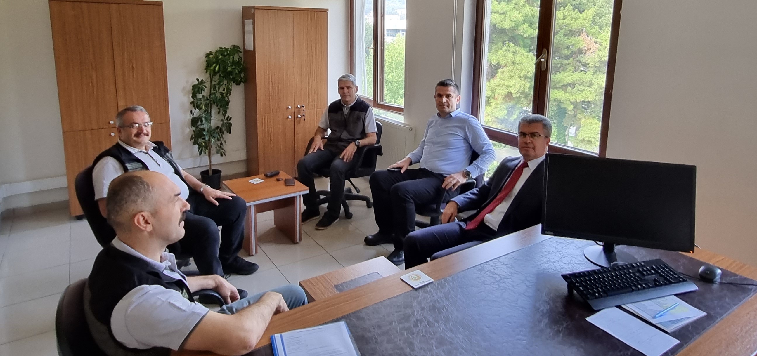 Haber Bilgi Sistemleri Şube Müdürü Mustafa Çelik Yeni Görevine Başladı.