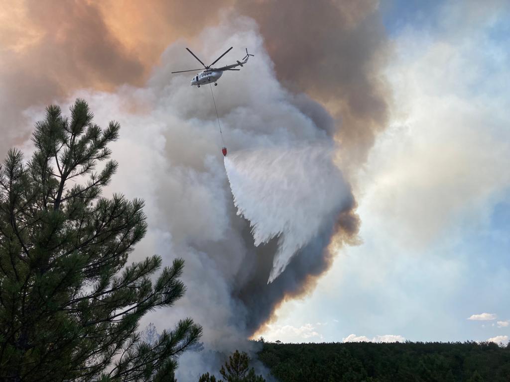 Haber Frig Vadisindeki Büyük Yangın Kontrol Altında