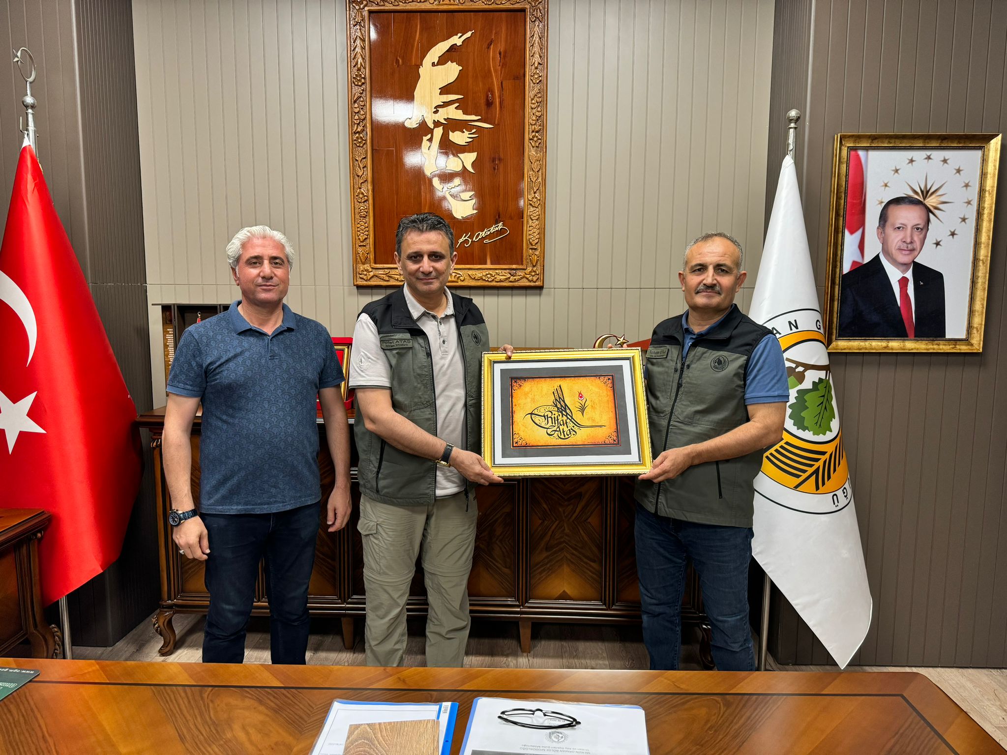 Haber Adana Orman Bölge Müdürü Etli’den, Bölge Müdürü Ataş’a Ziyaret