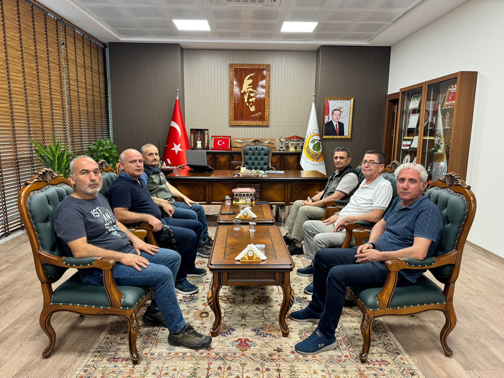 Haber Adana Orman Bölge Müdürü Etli’den, Bölge Müdürü Ataş’a Ziyaret